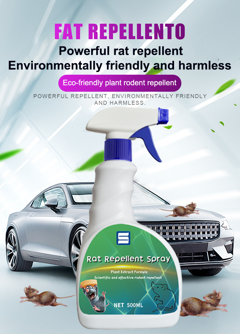 Rat all ran away！CP Rat repellant spray Anti rat spray Rat repellant ...