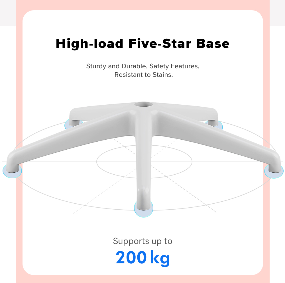 MUSSO E600 SE Ergonomic Chair 3D Handrail and Adjustable Headrest with ...