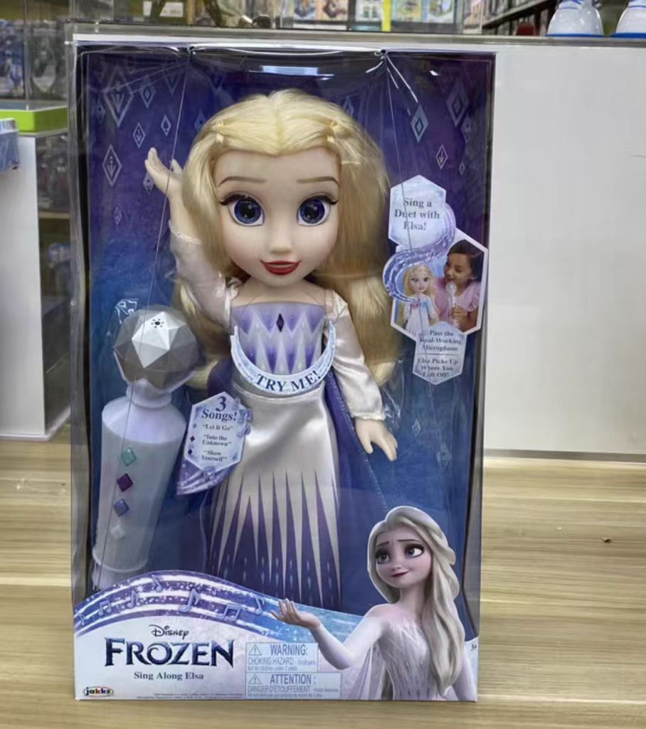 Disney Frozen Sing Along Elsa Doll Playset, 2 Pieces | Shopee Philippines