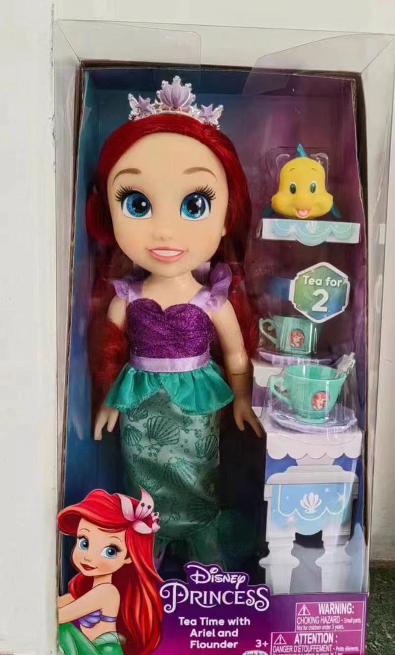 Disney Princess Doll Tea Time W Ith Ariel And Flounder | Shopee Philippines