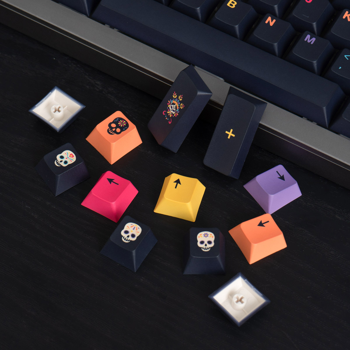 Gmk microtlan underground world complete set PBT keycaps Dye ...