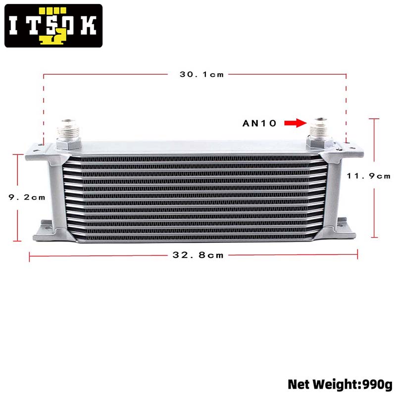 Itsok Engine Transmission Oil Cooler Kit Set An10 1 Set 7 10