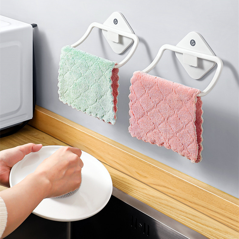 20/10 Pieces Cleaning cloth hand wash kitchen towel double-sided thick ...