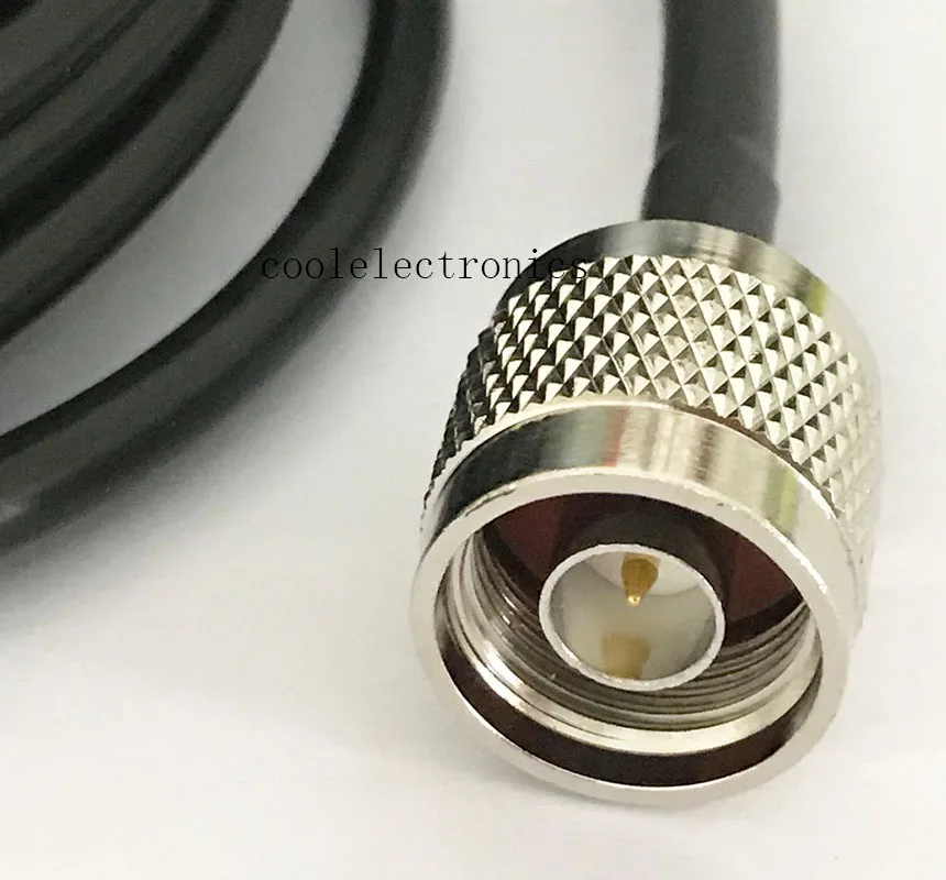 30m / 50m RG58 Coaxial Cable N male to N male connector RF Adapter 50-3 Coax Cable 50ohm ...