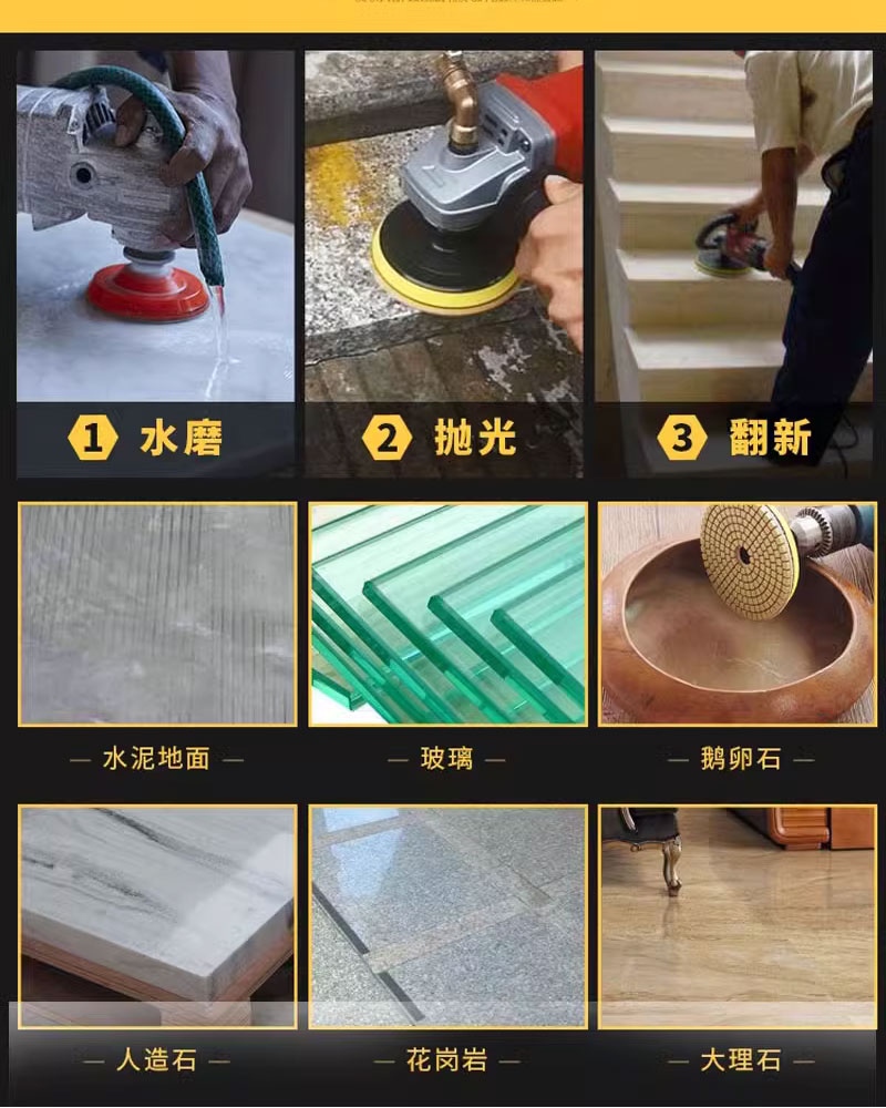 Diamond Water Grinding Disc 125mm Stone Polishing Disc 150 Polishing ...