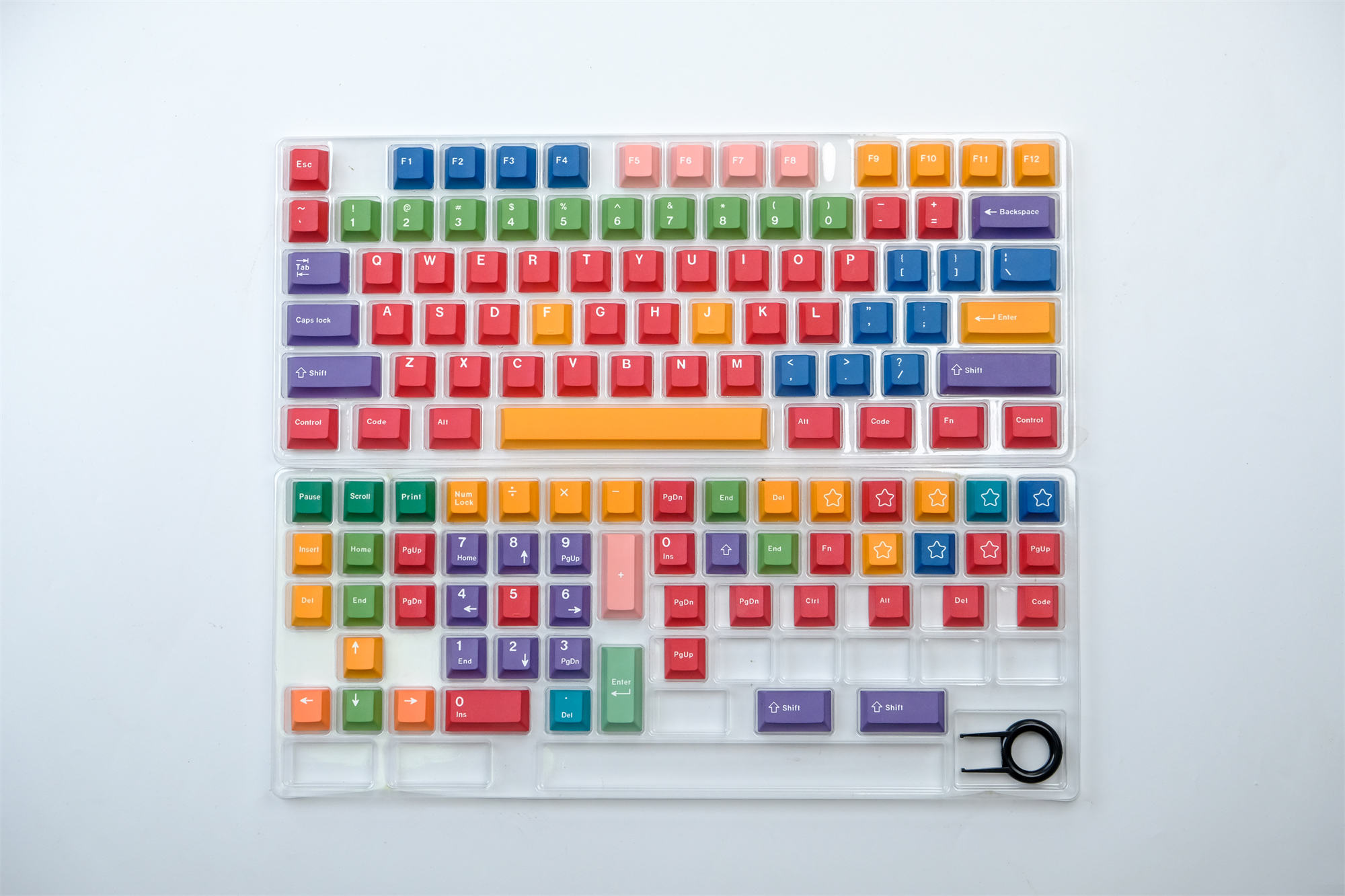 GMK Handarbeit keycaps, 129 Keys keycaps Cherry Profile DYE-SUB ...