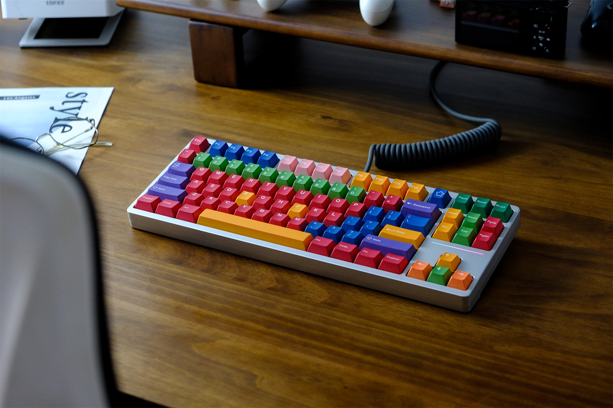 GMK Handarbeit keycaps, 129 Keys keycaps Cherry Profile DYE-SUB ...