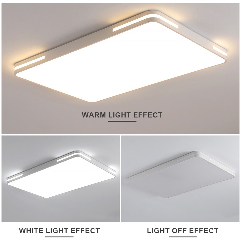 GOGEOUS 3 Colors Ceiling Light Chandelier Tricolor Led Lights Modern ...