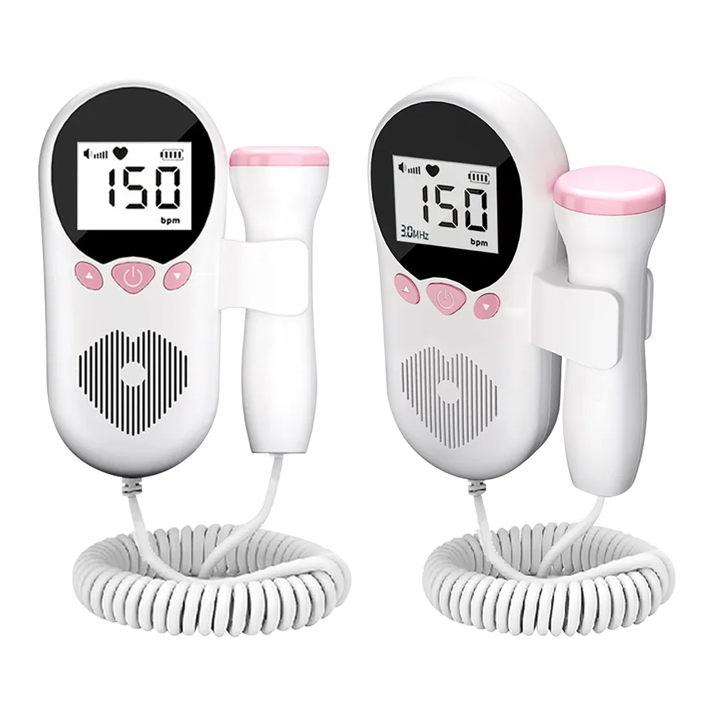 Doppler Fetal Heart Rate Monitor for baby Heartbeat monitor no ...