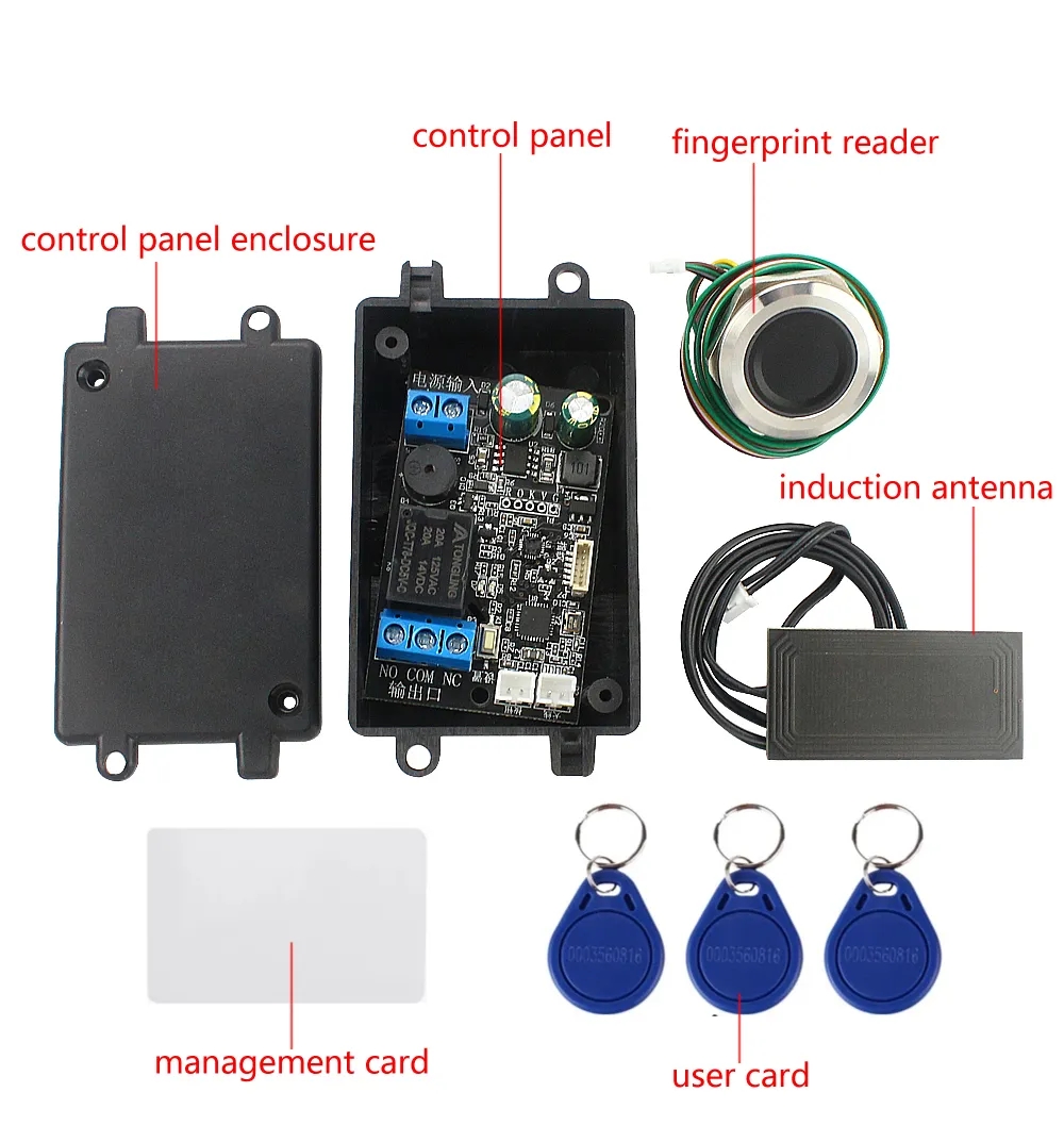 Fingerprint identification control board mobile phone NFC induction relay motherboard IC card 13 ...