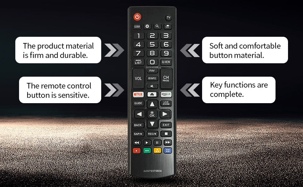 Universal Remote Control for LG Smart TV All LG Models LCD LED 3D HDTV ...