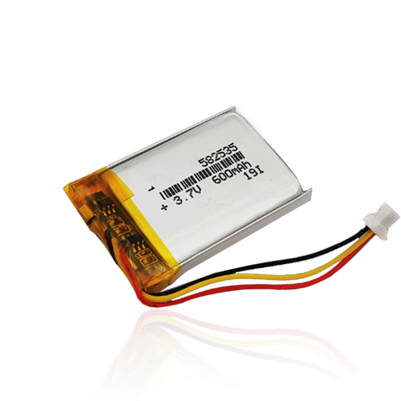 3.7V 582535 602535/600mAh Rechargeable Lithium Polymer Battery Li-ion ...