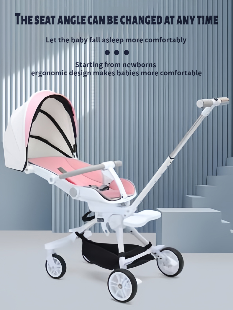 Yajiabeier NO.21 Baby Stroller 360 Swivel Portable Lightweight Child ...