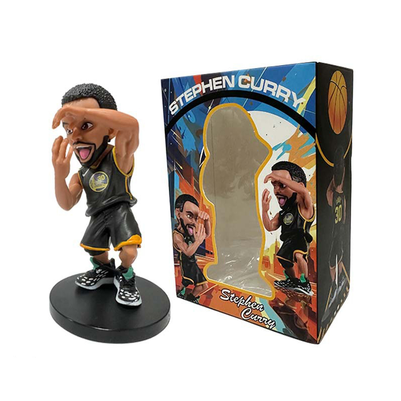 11-16cm Stephen Curry Figure Basketball Star Player Anime Figures ...