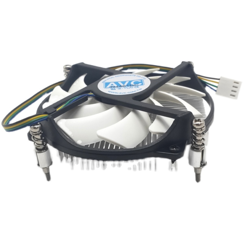 AVC ultra-thin copper core 4-wire temperature control fan 12th ...