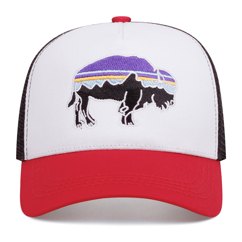 Coloured yak Outdoor sports baseball caps Men's and women's ...