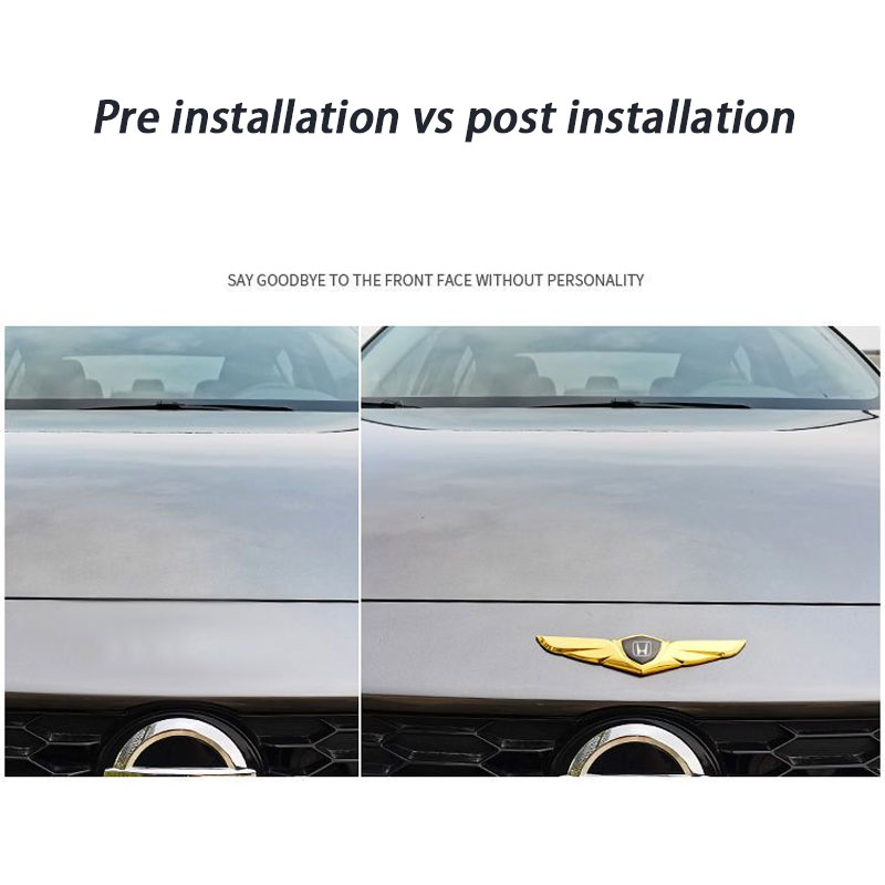 Mitsubishi Car alloy front bumper sticker Attrage Mirage Triton Xpander ...