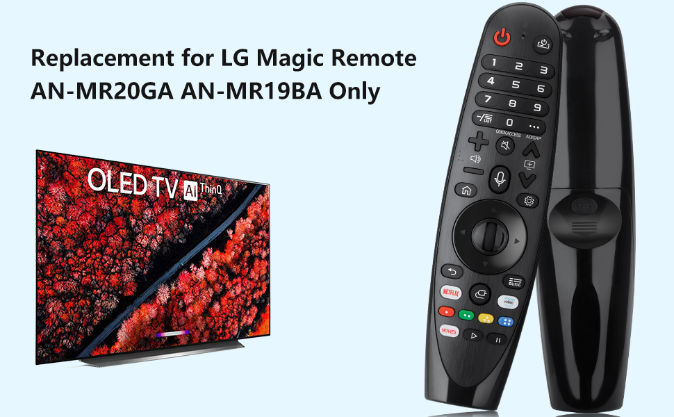 New AN-MR19BA Replaced Remote Control for 2019 Select LG Models W9 E9 ...