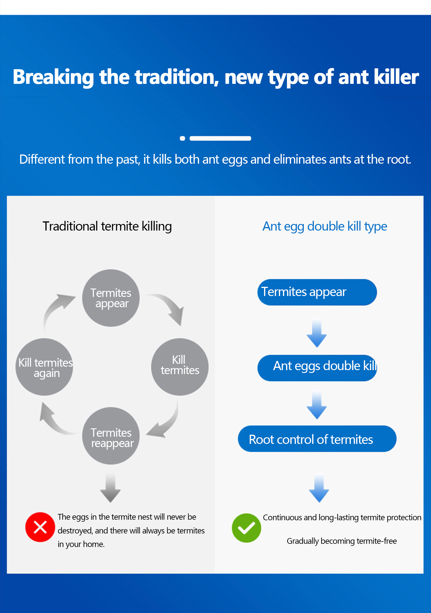 Death on contact DPP Termite spray killing termites Anay termit killer ...