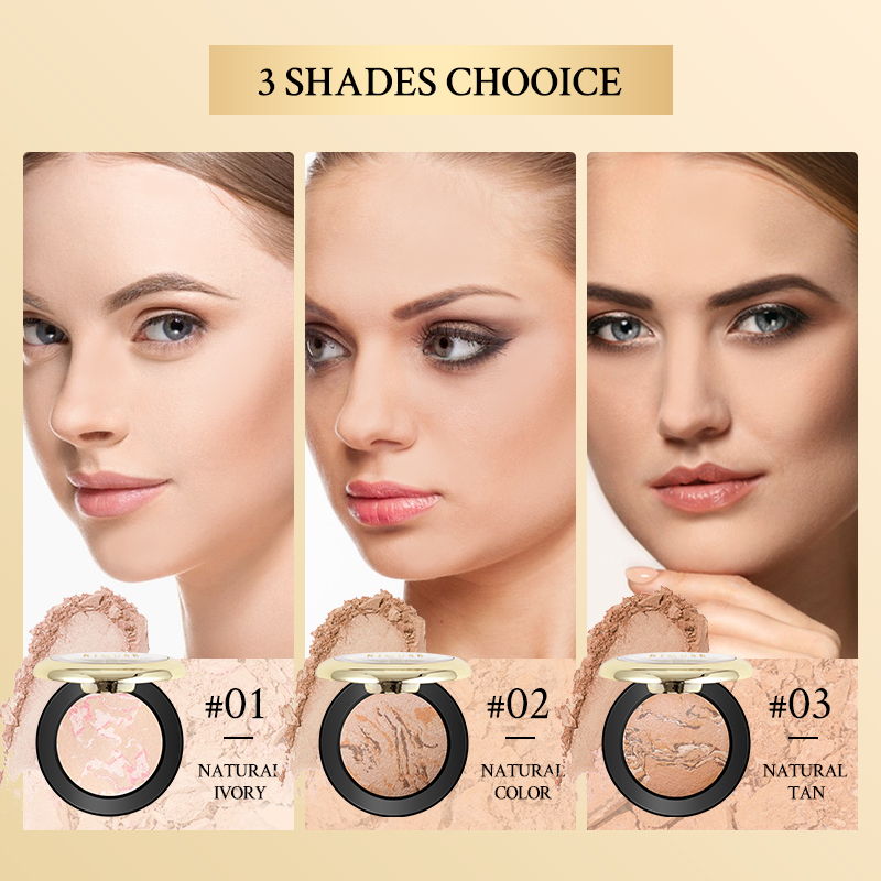 KIMUSE Oil Control Lighting Glow Baked Foundation Long-lasting ...