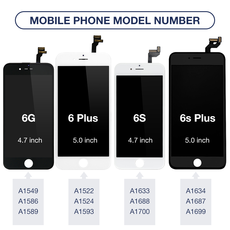 Screen For iPhone 6 6S Plus 6P 6SP LCD Display Touch Panel Screen ...