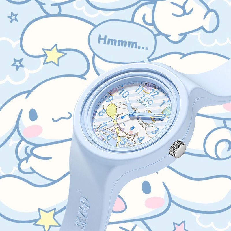 Sanrio Cartoon My Melody Watch Cute Kuromi Students Quartz Watch ...