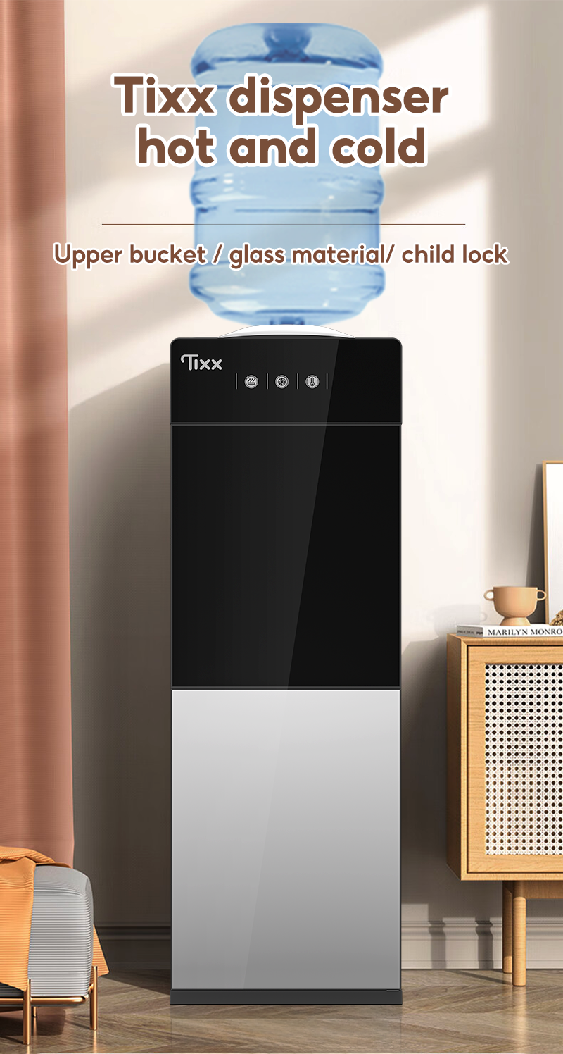 Tixx Water Dispenser Hot and Cold Top Load Freestanding Low Noise Home ...
