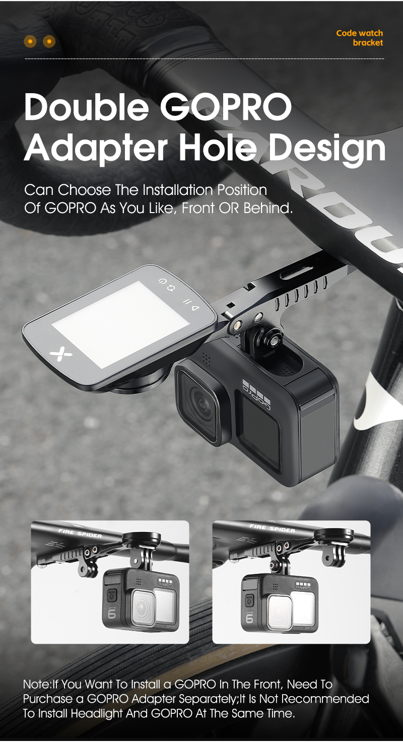 WEST BIKING Integrated Handlebar Garmin Support Speedometer Bike ...