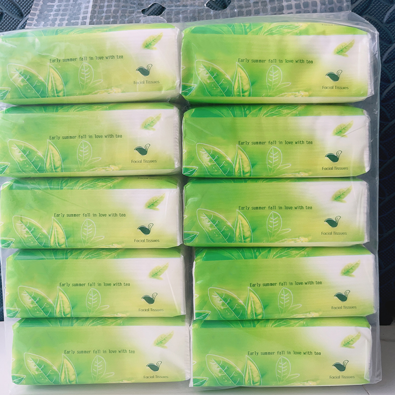 50 packs Paper towel tissue face towel 4-layer toilet paper | Shopee ...