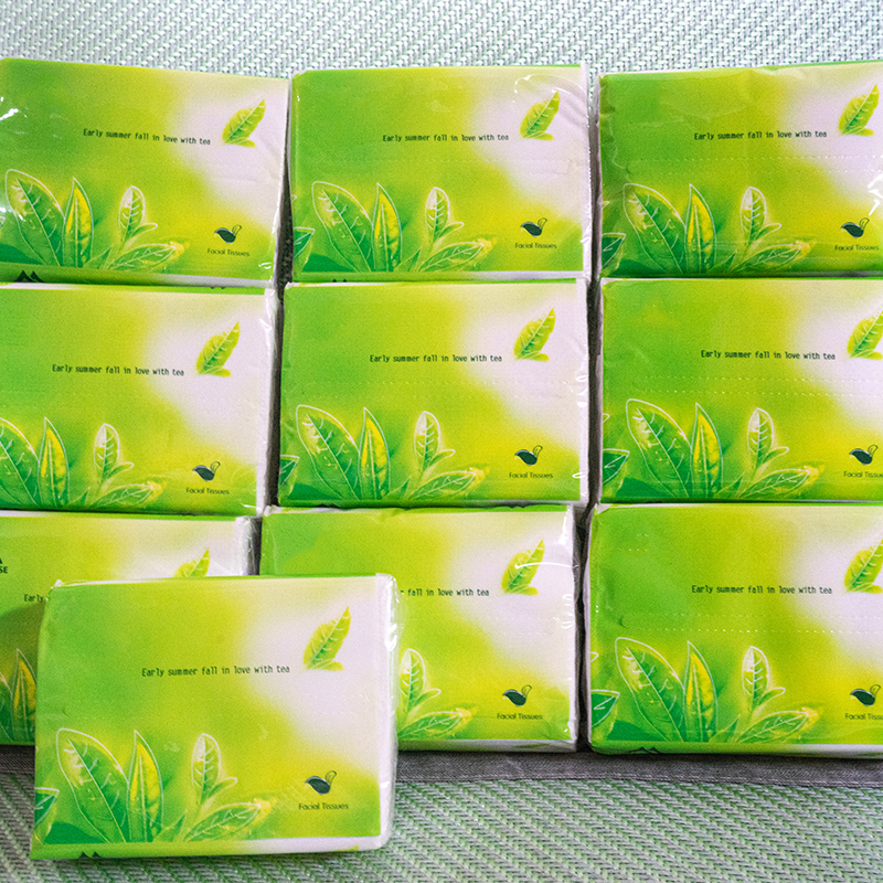 50 packs Paper towel tissue face towel 4-layer toilet paper | Shopee ...