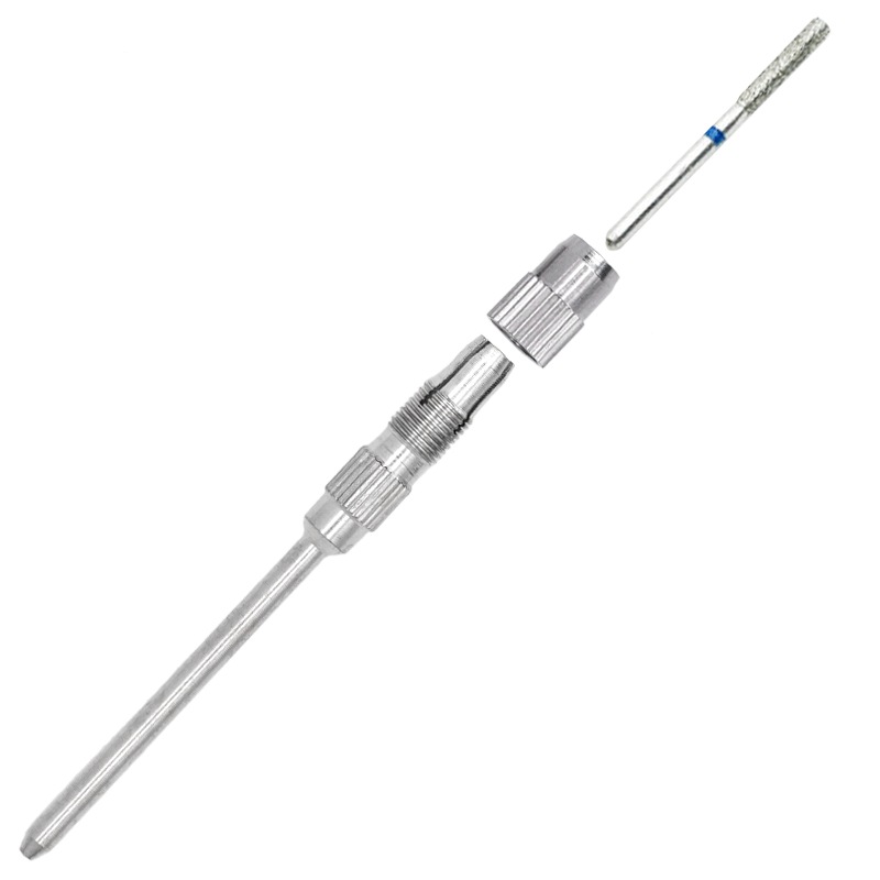 1Pc Dental Drill Bur Adapter Converter 2.35mm to 3mm Shank Mandrel ...