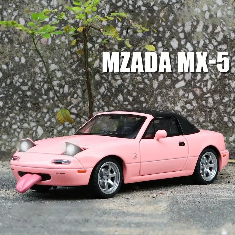 Diecast car 1:32 Mazda Miata MX-5 JDM Convertible Coupe Car Models ...