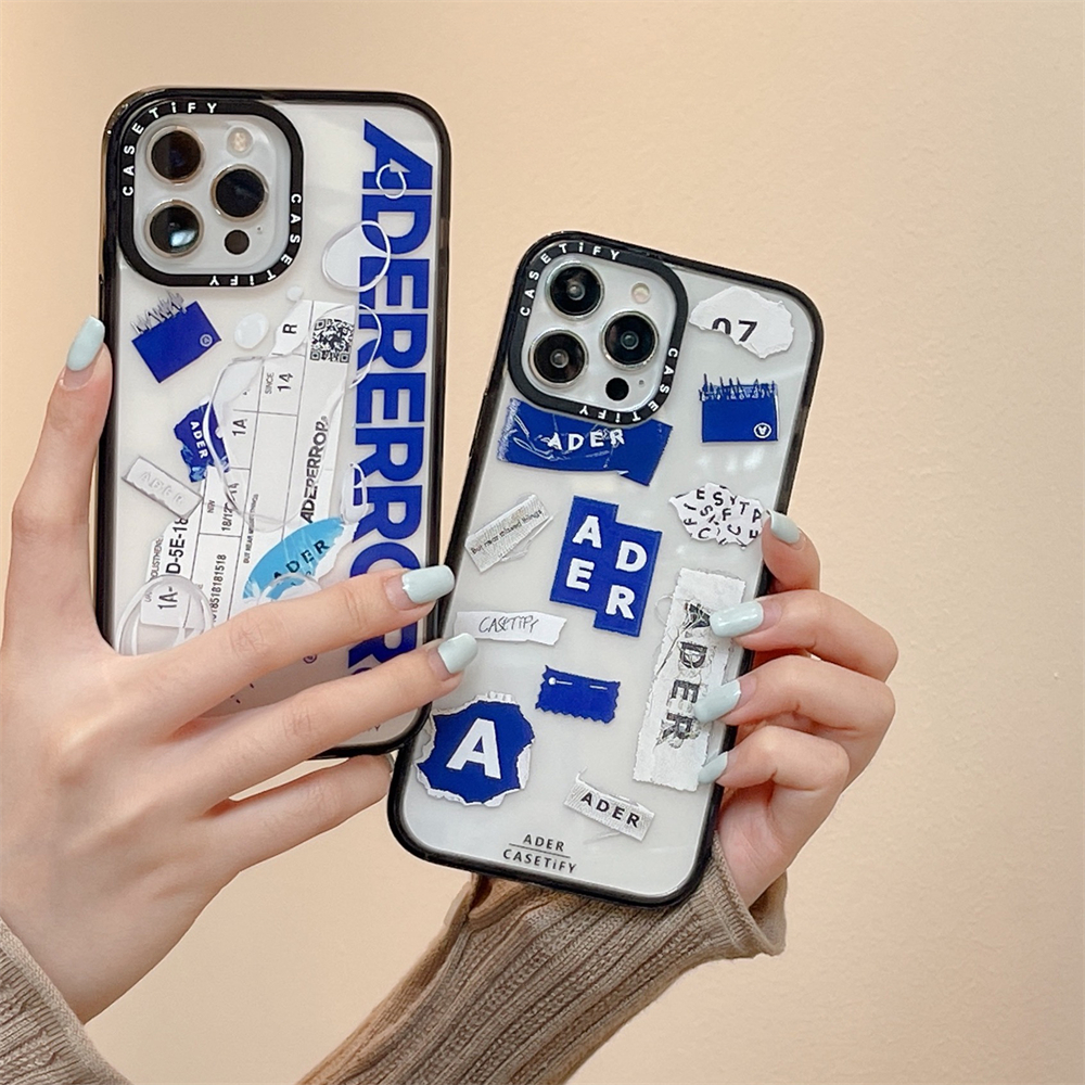 [CASE TIFY] iPhone 15 16 Pro Max Byeon Woo-seok ADER Stickers Case for iPhone 13 12 14 Pro Max ...