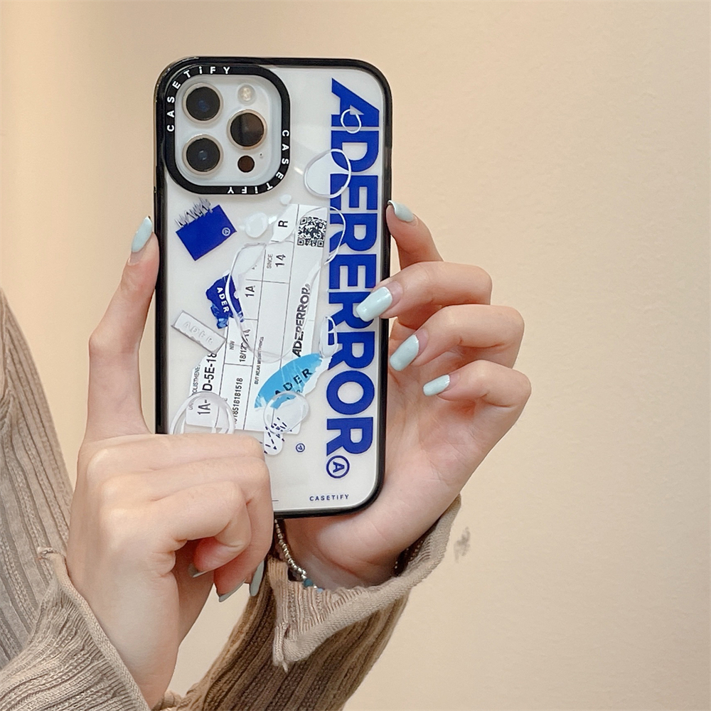 [CASE TIFY] iPhone 15 16 Pro Max Byeon Woo-seok ADER Stickers Case for iPhone 13 12 14 Pro Max ...