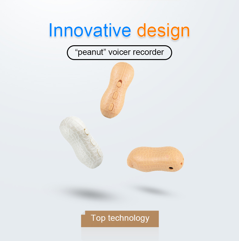 STTWUNAKE Mini Voice Activated Recorder Necklace Spy Digital Audio ...