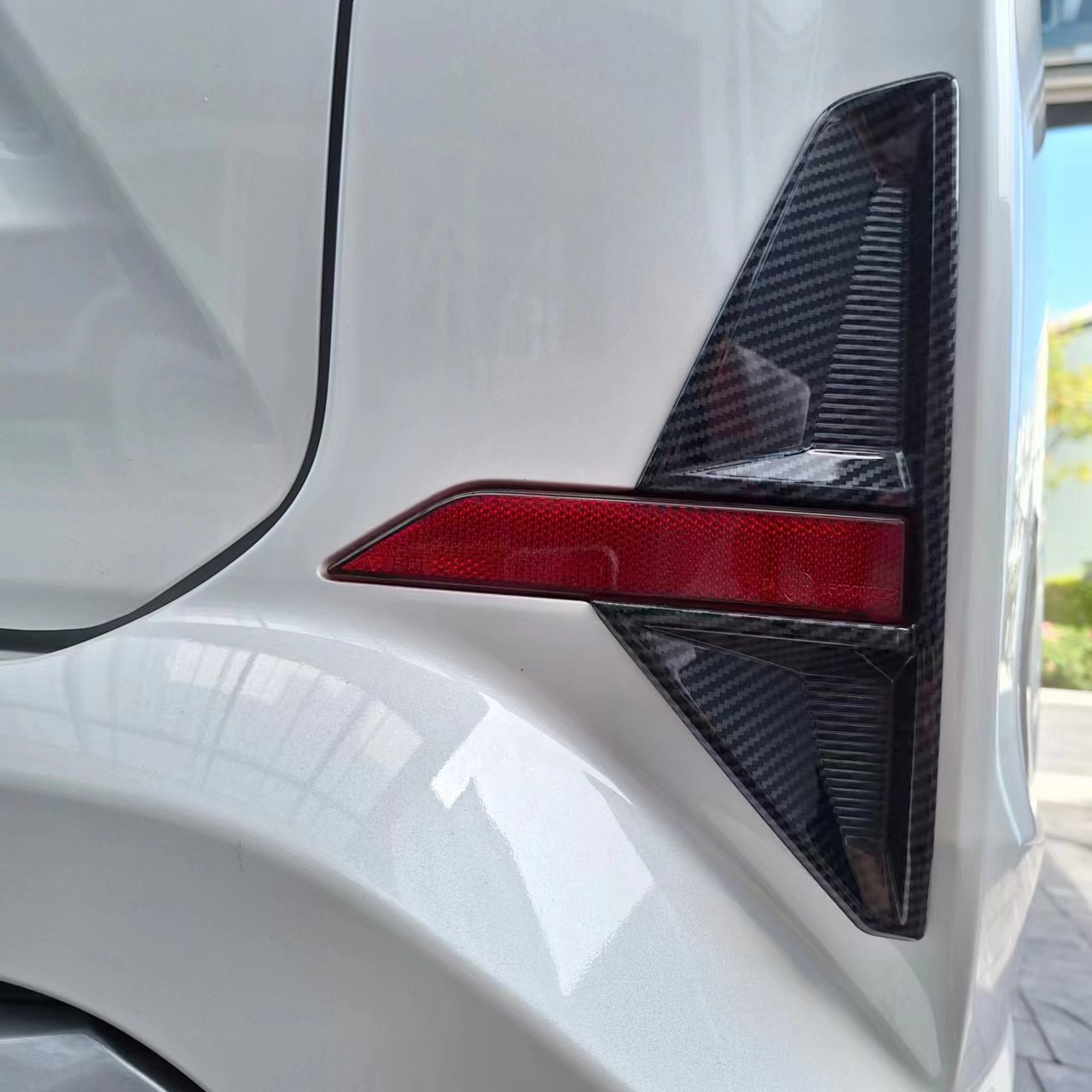 Toyota Veloz W101 (2022-Present) Carbon Fiber Pattern Rearview Mirror ...