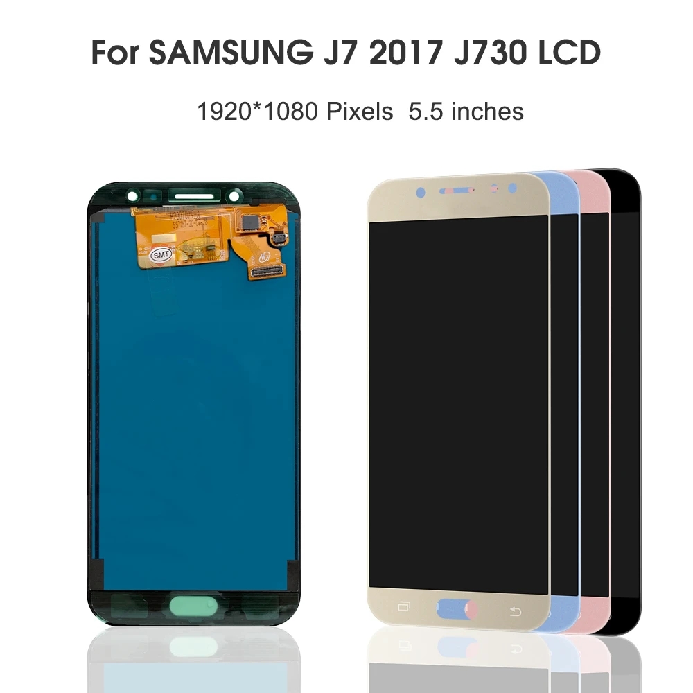 OLED For Samsung Galaxy J7 Pro 2017 J730 J730F J730G/DS LCD Display Touch Screen Digitizer ...