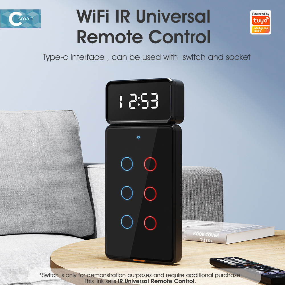 SMATRUL Tuya Smart Wifi Infrared IR Remote Control With Time Air ...