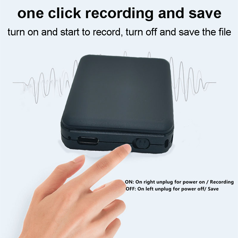 Mini Voice Recorder audio Activated Recorder 160 Hours Strong small ...