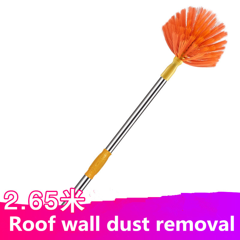 Ceiling ball brush Ceiling sweep Extended rod roof broom retractable ...