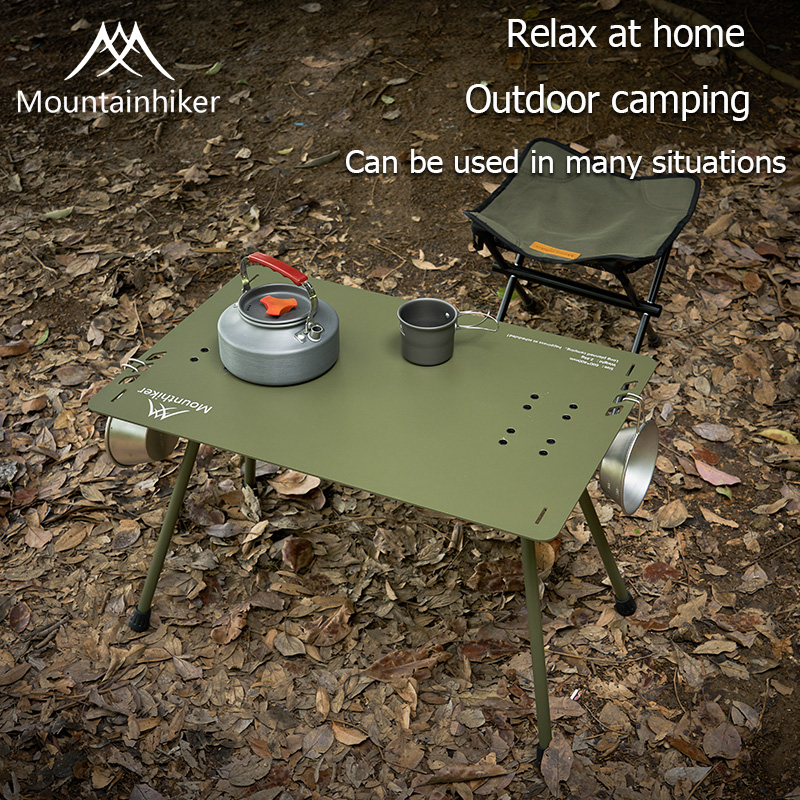 Mountainhiker Outdoor camping aluminum alloy table, lightweight folding ...