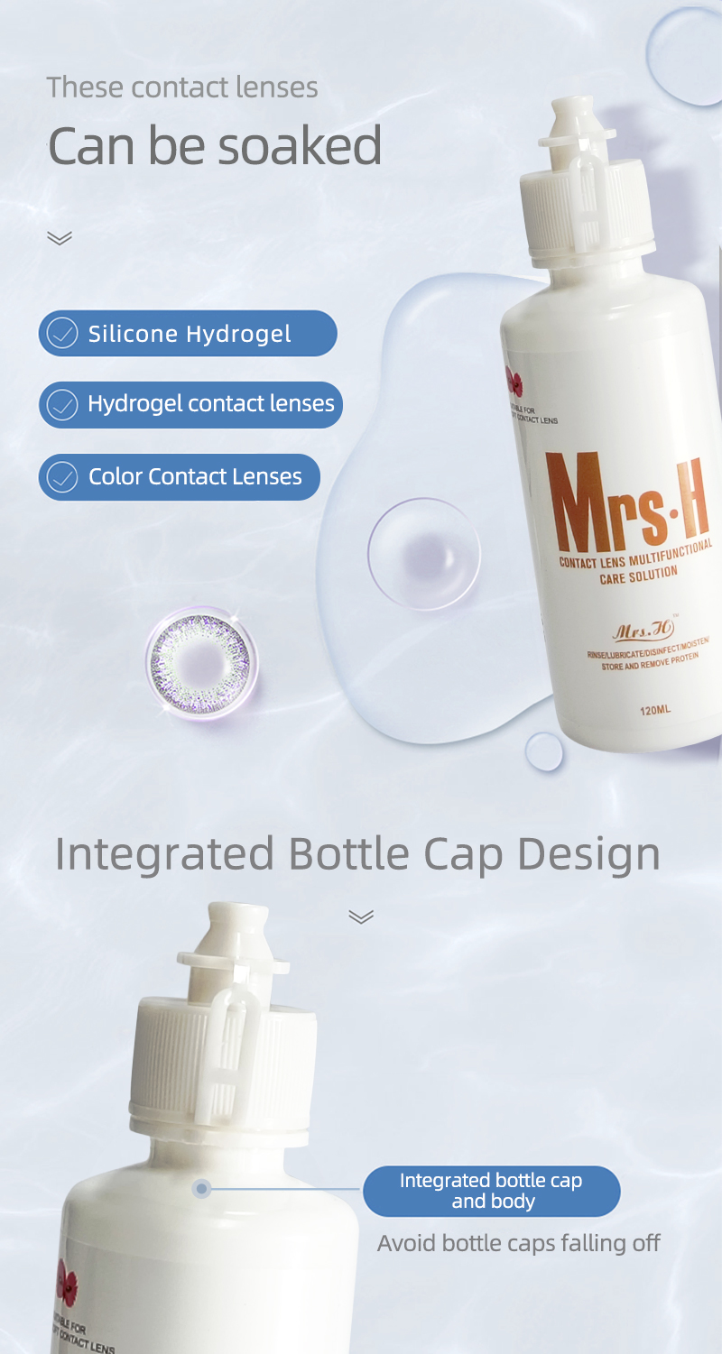 Contact lens solution 60ml 120ml all in one Nursing Solutions Multi ...