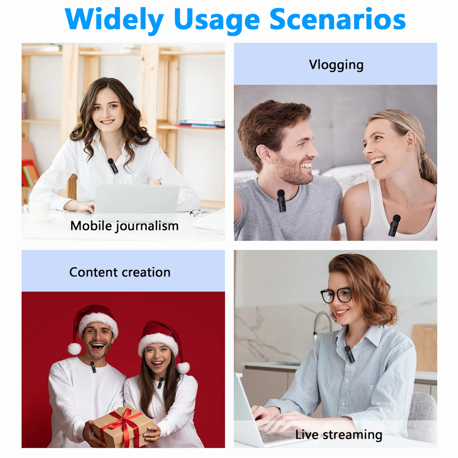 [Coupons] Boya ANC Microphone BY-V1/ BY-V2/ BY-V20 Wireless Mini ...