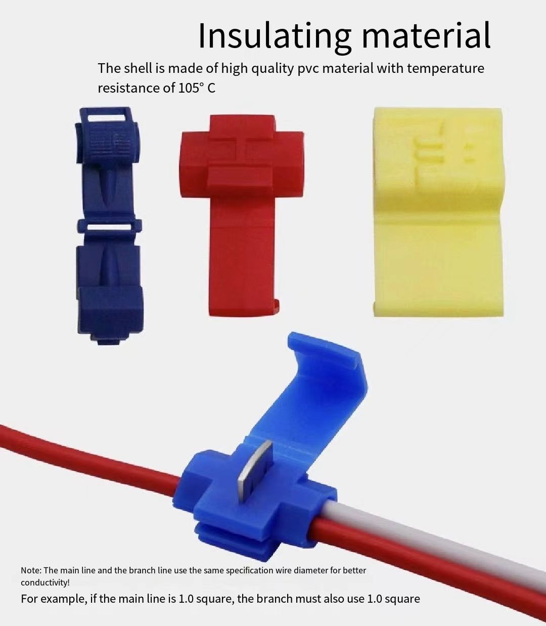 (Ready Stock)Vehicle Parallel Clip 65pcs Boxed Wire Clamp Terminal No ...