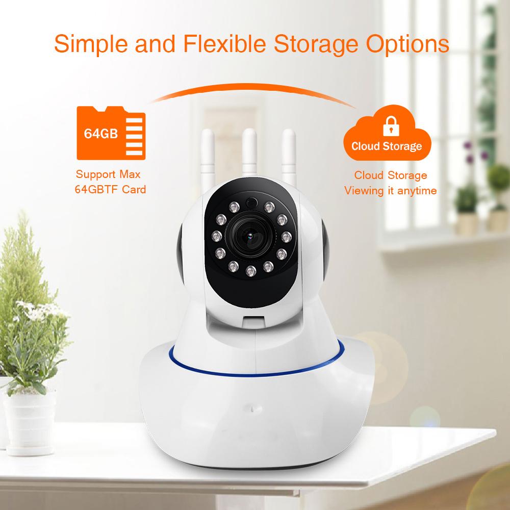 V380 Pro Q5 1080p Hd Wireless Home Security IP Camera Surveillance ...