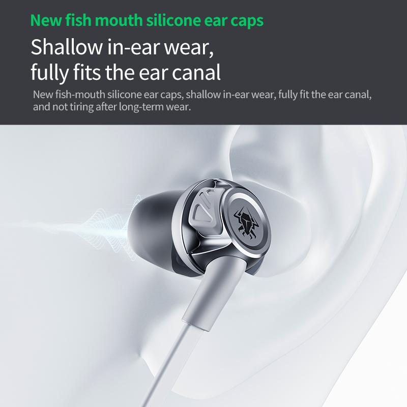 PLEXTONE G21 Gaming Earphone Shallow in-ear Gaming Earbuds V2.0 Wired ...