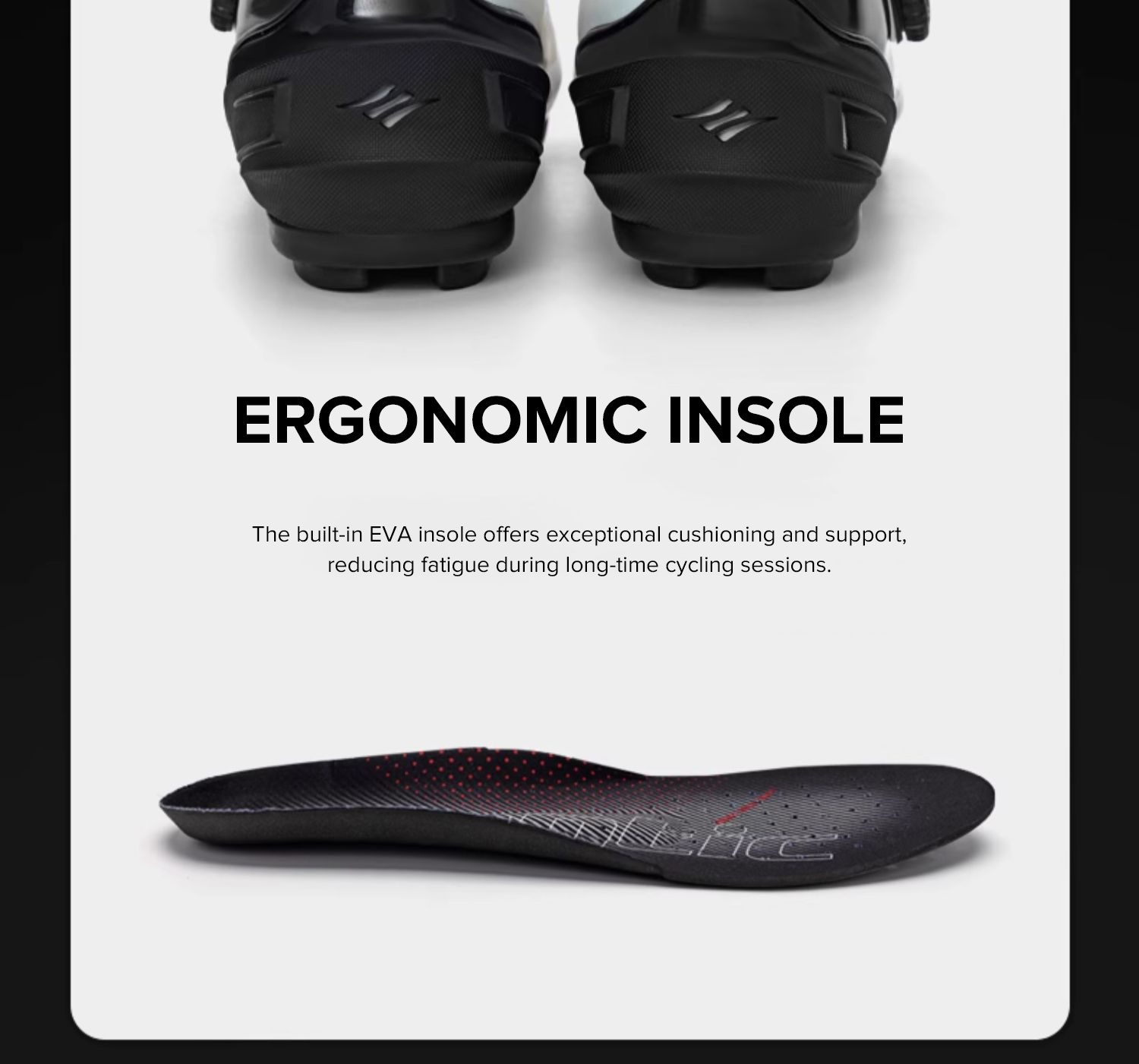 Santic Non-locking Cycling Shoes for Men Women Fitgo Lacing System ...