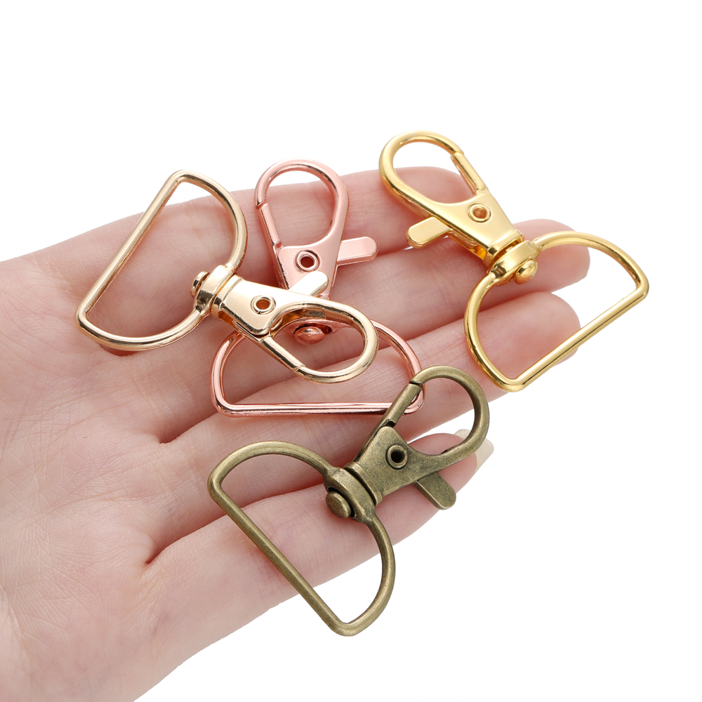 St. kunkka 10Pcs 25mm Alloy Keychain Lobster Clip Car Keychain ...