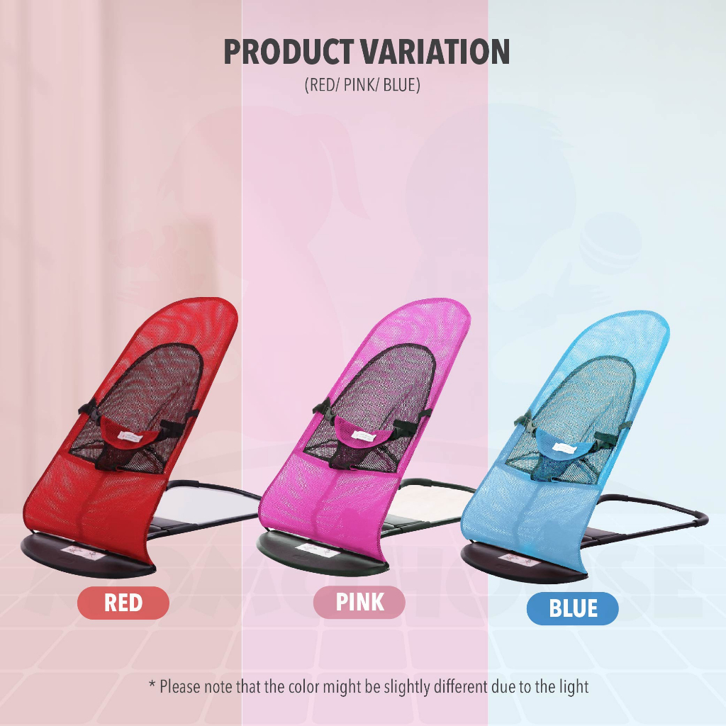 Foldable Rocking Chair For Baby Soft Newborn Baby Bouncing Chair Baby ...