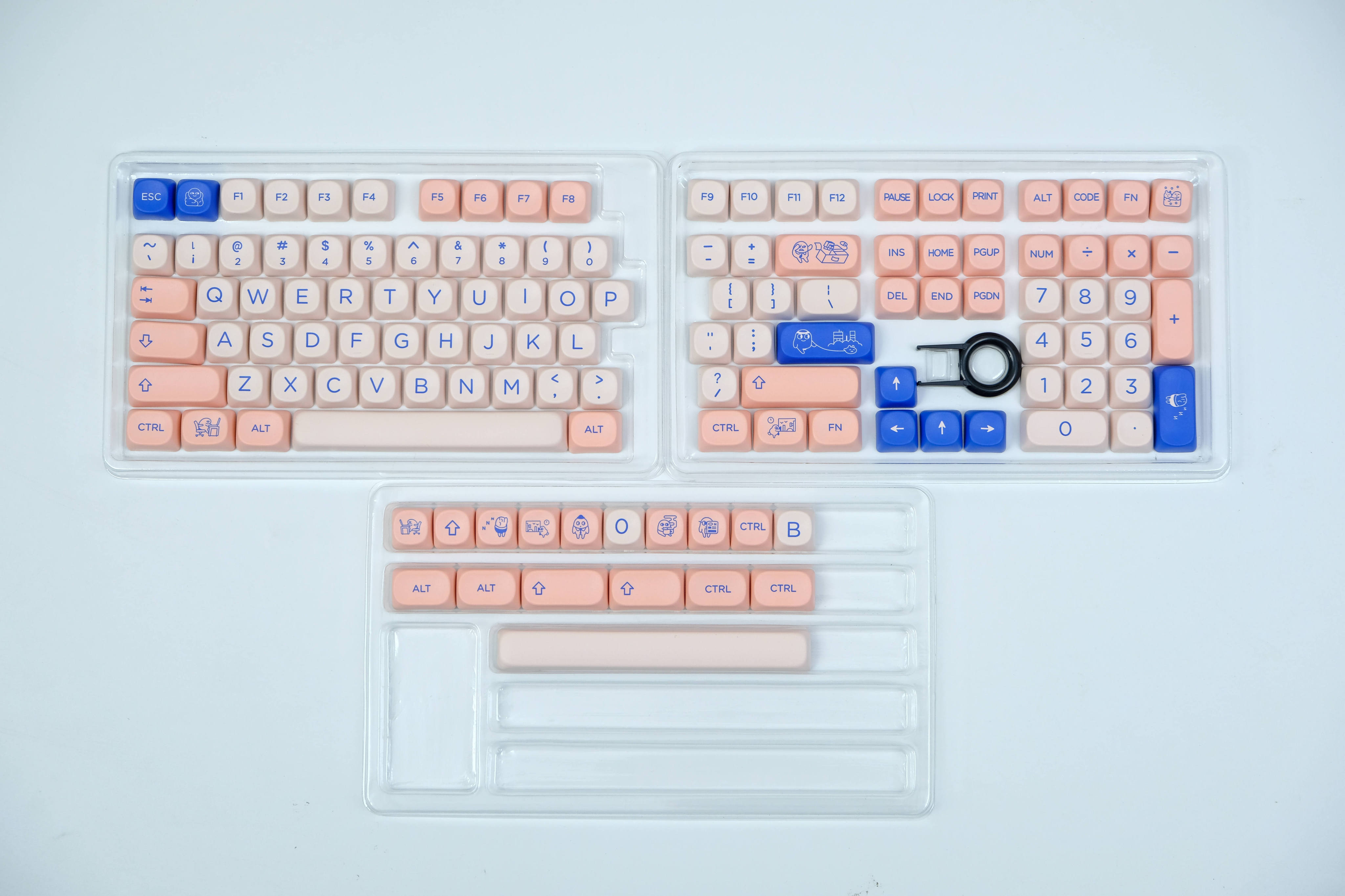 GMK POCO keycaps, 126 Keys keycaps MOA Profile DYE-SUB Personalized GMK ...